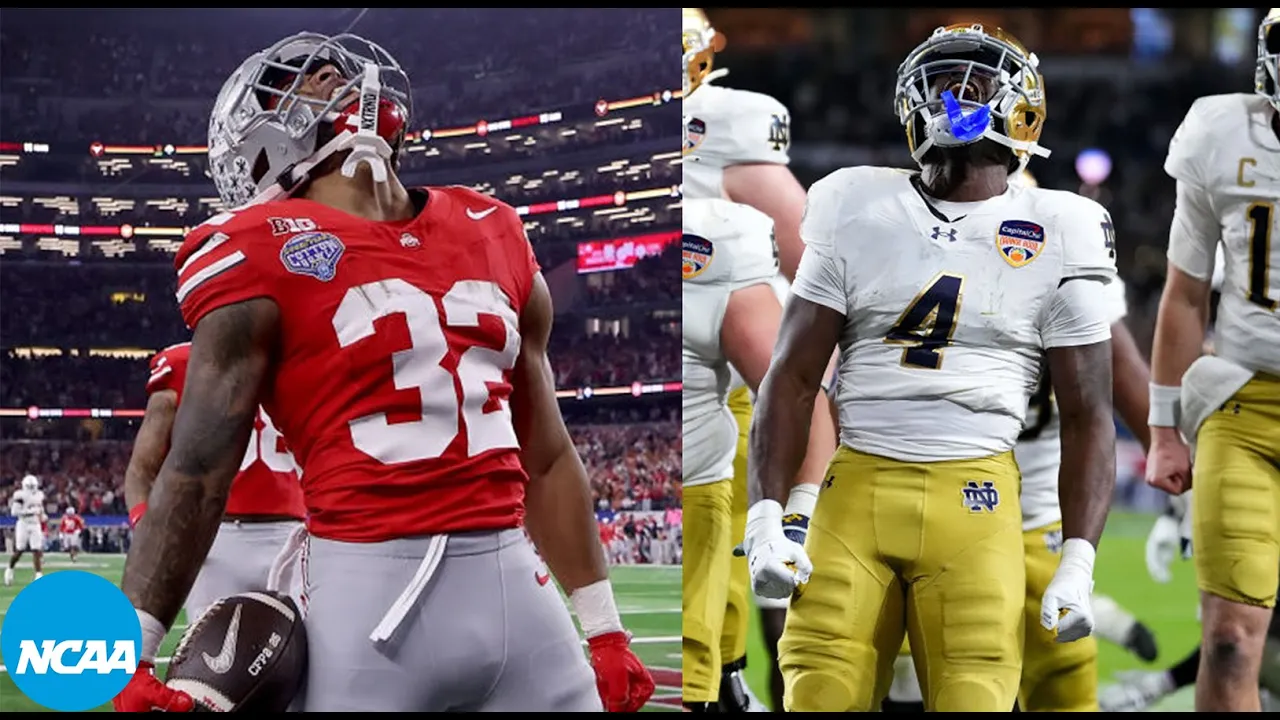 Ohio State Buckeyes vs Notre Dame Fighting Irish - College Football Championship Free Pick ...